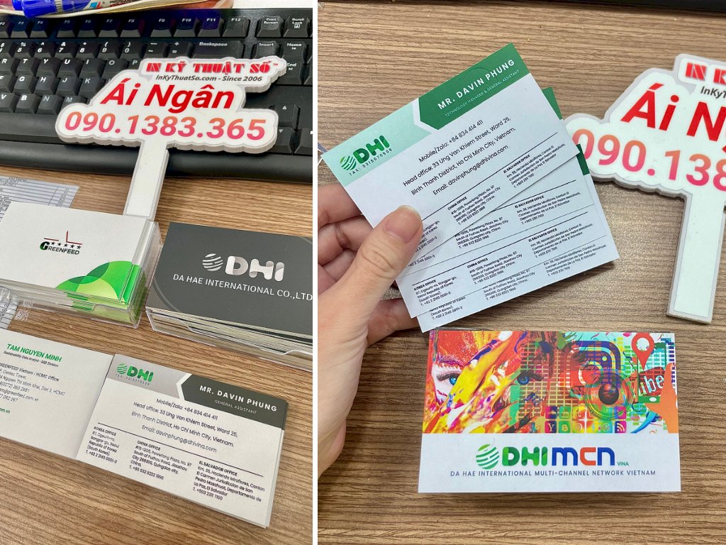 In name card manager, trợ lý tổng giám đốc, in name card 1 hộp lấy liền ...