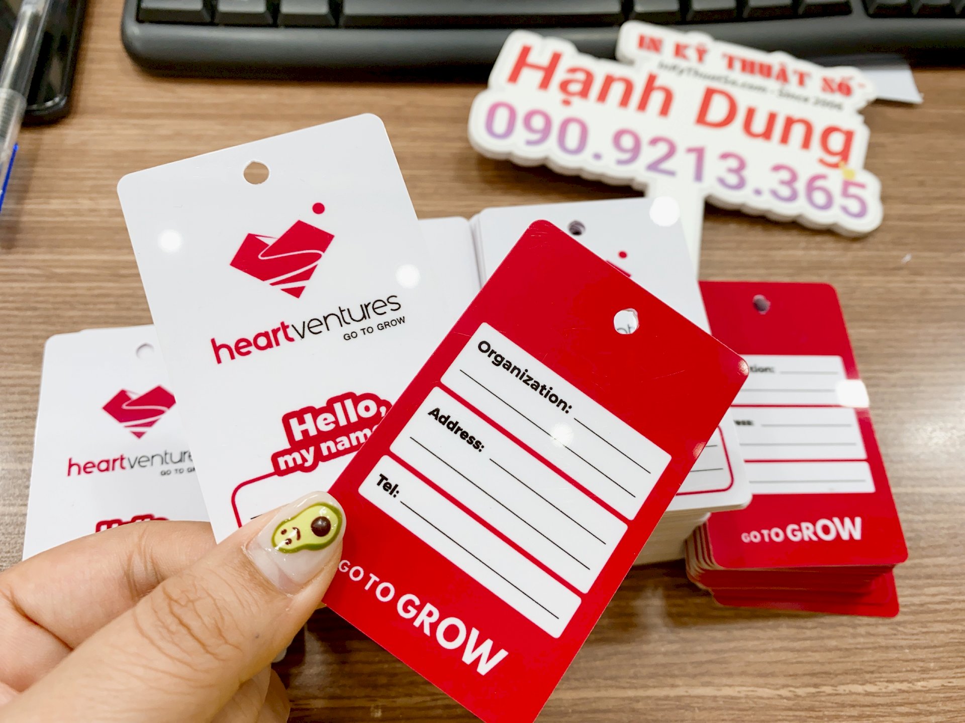 In thẻ treo hành lý bằng nhựa - INKTS632