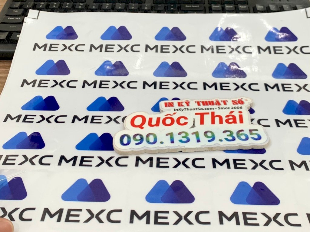 In tem nhãn decal trong logo công ty, tem decal 7x6cm - INKTS1069