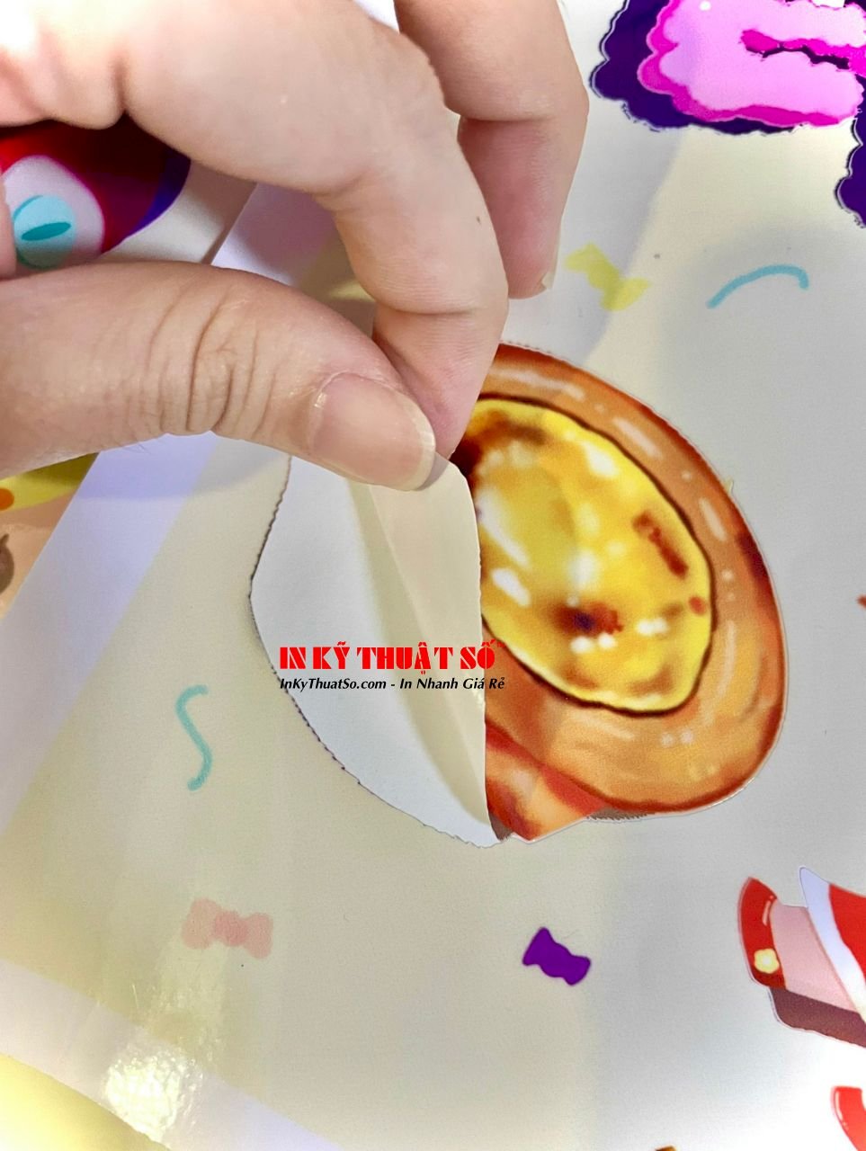 In tem sữa, sticker sữa từ decal nhựa sữa in hình theo yêu cầu - INKTS506