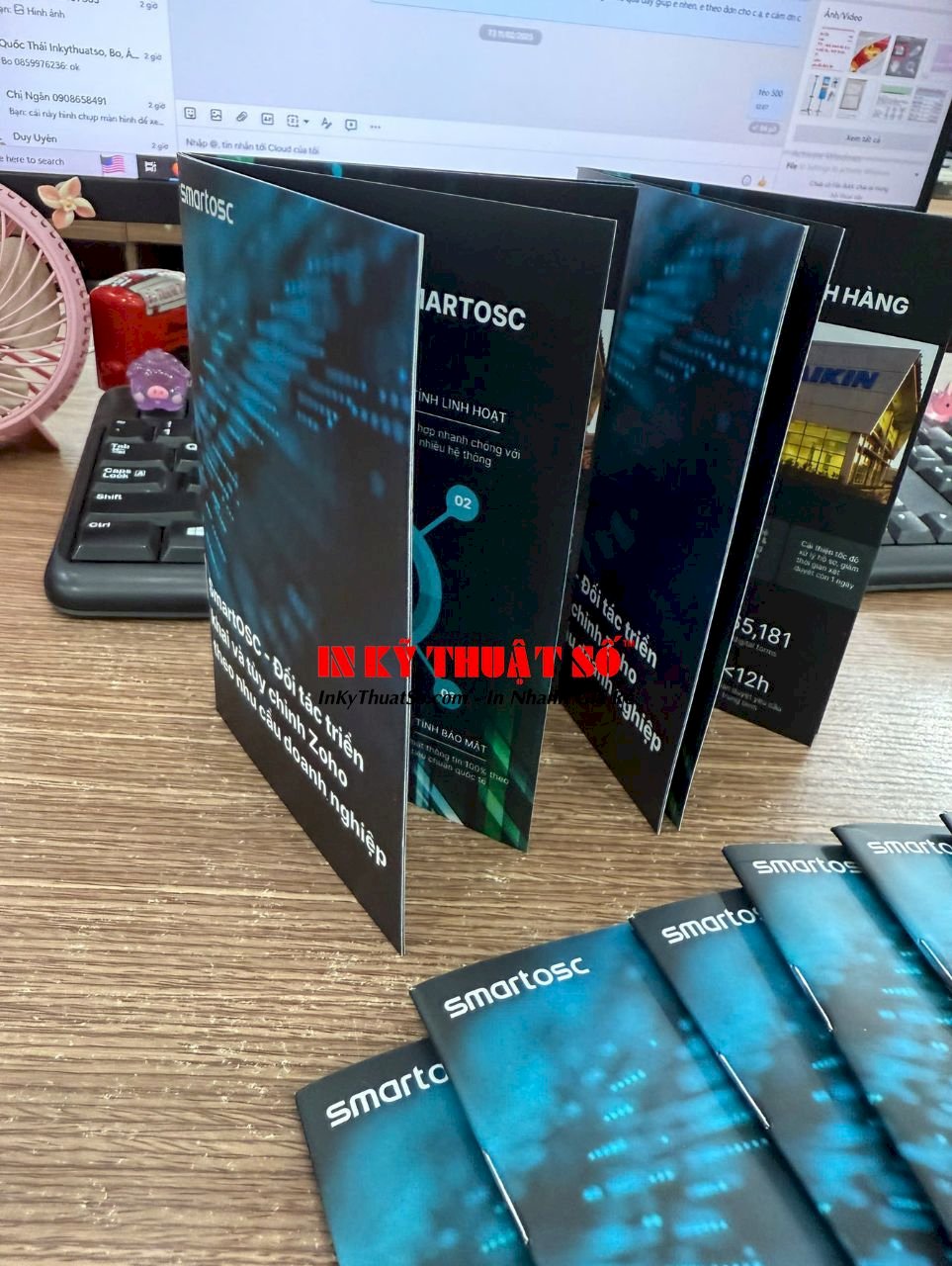 In catalogue mini giới thiệu profile công ty công nghệ chuyển đổi số ...