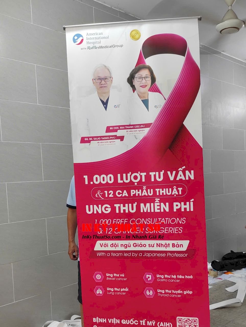 In Poster PP trong nhà cho sự kiện hội thảo về sức khỏe bệnh viện quốc ...